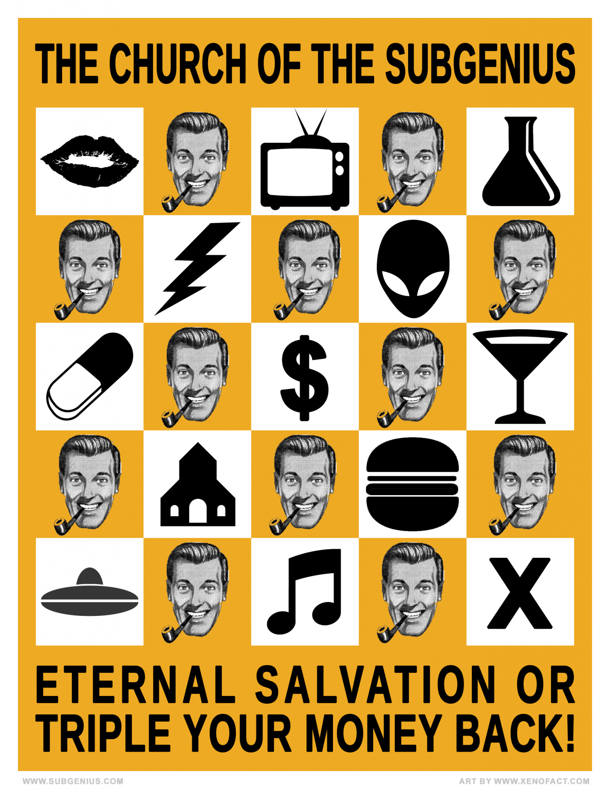 SubGenius Poster! – Xenofact.com