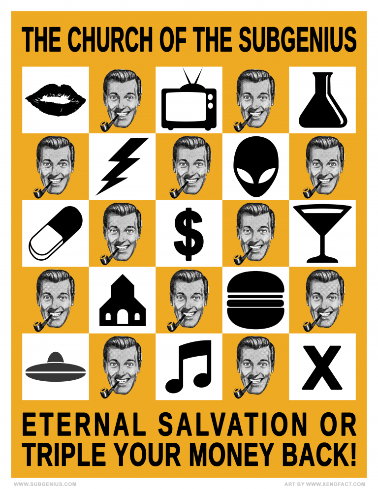 SubGenius Poster! – Xenofact.com